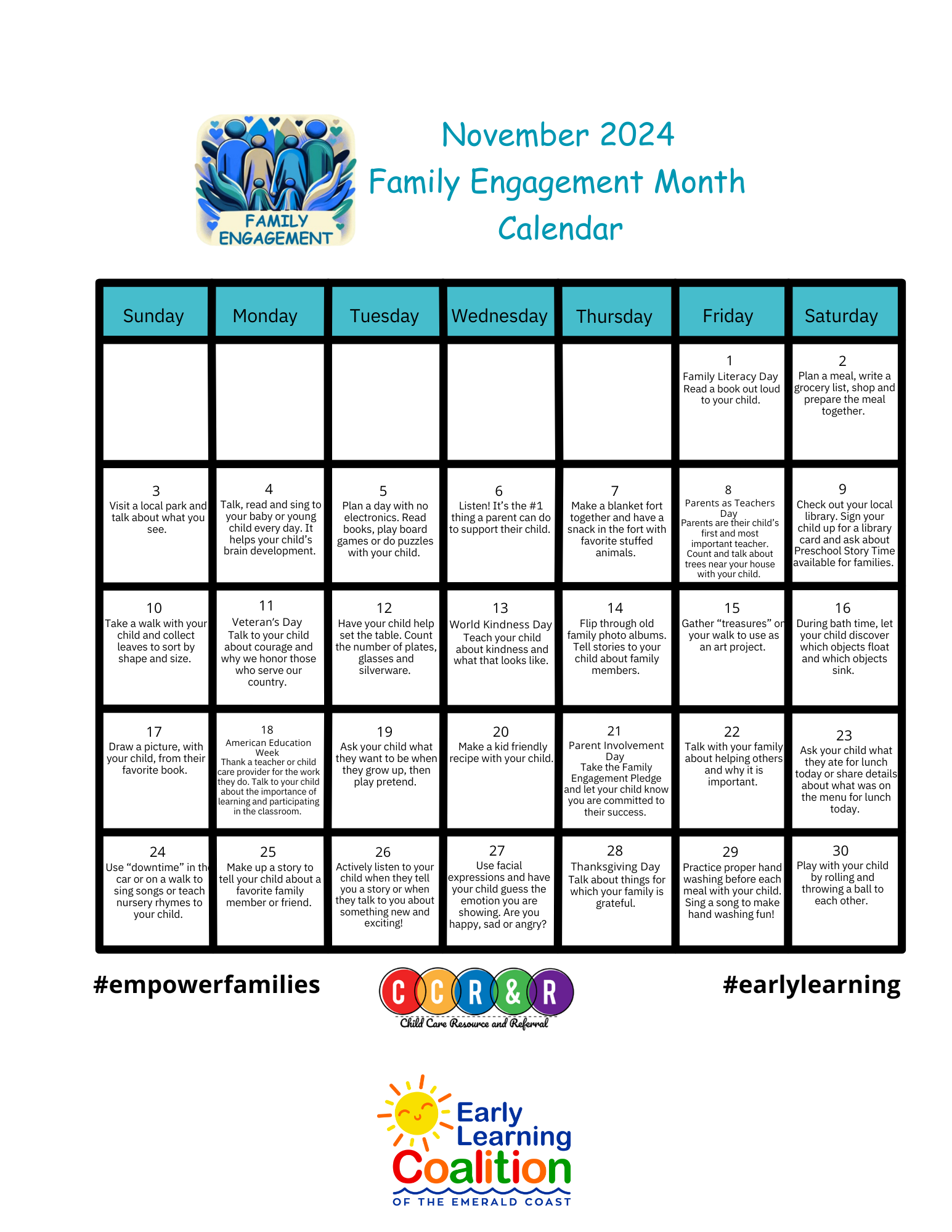 Community | Early Learning Coalition of the Emerald Coast